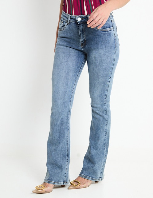 Jeans boot Contempo para mujer 1