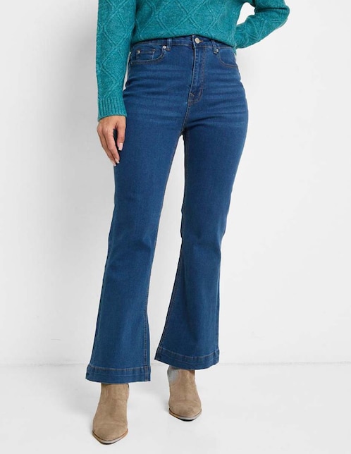 Jeans boot Contempo para mujer 1